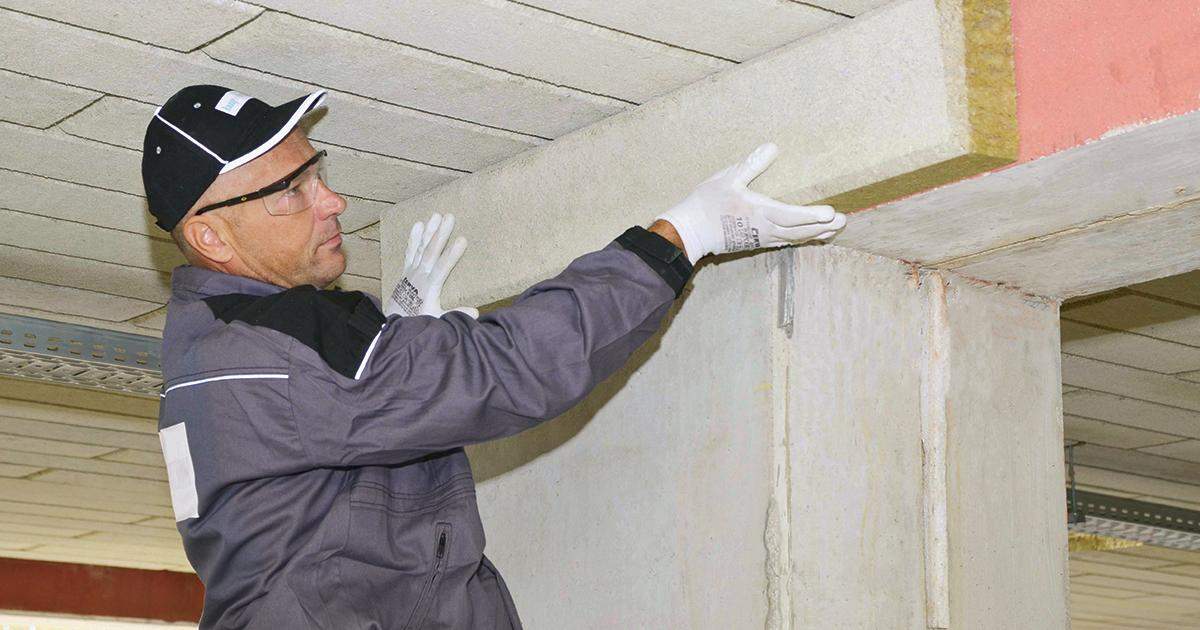 Kamena vuna za stropove, CLT C1 Thermal, 60x1000x200 mm, KNAUF ...